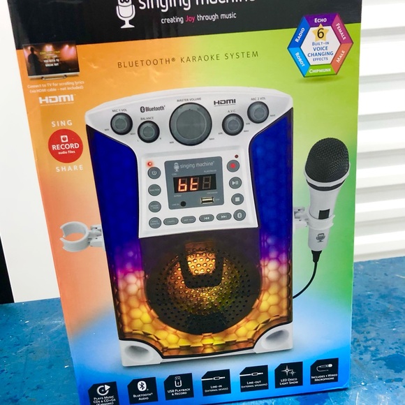 Portable Audio & Video | Karaoke Singing Machine Bluetooth Karaoke ...
